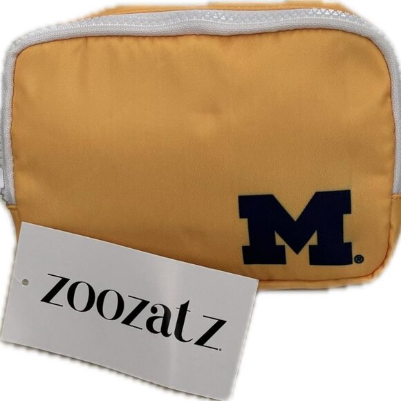Zoozatz NCAA | Bags | Ncaa Zoozatz U Of Michigan Wolverines Mini Belt ...
